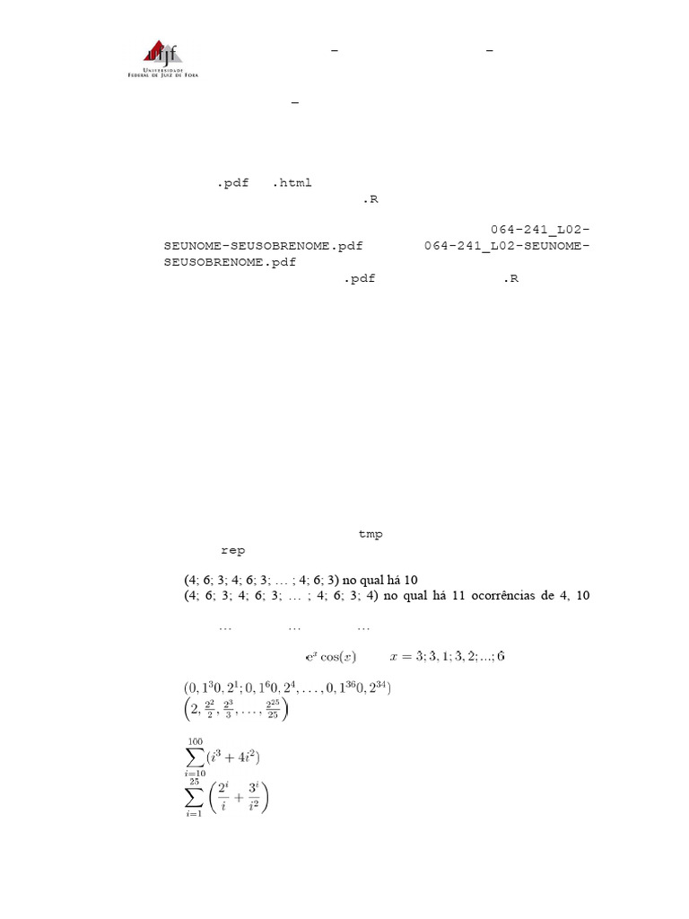 064-241 At02 Vetores | PDF