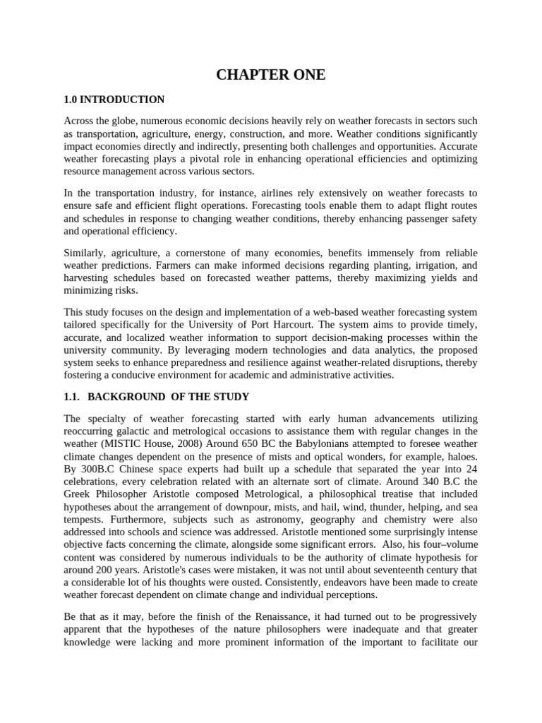 Weather-App Project Work | PDF | Numerical Weather Prediction | Meteorology