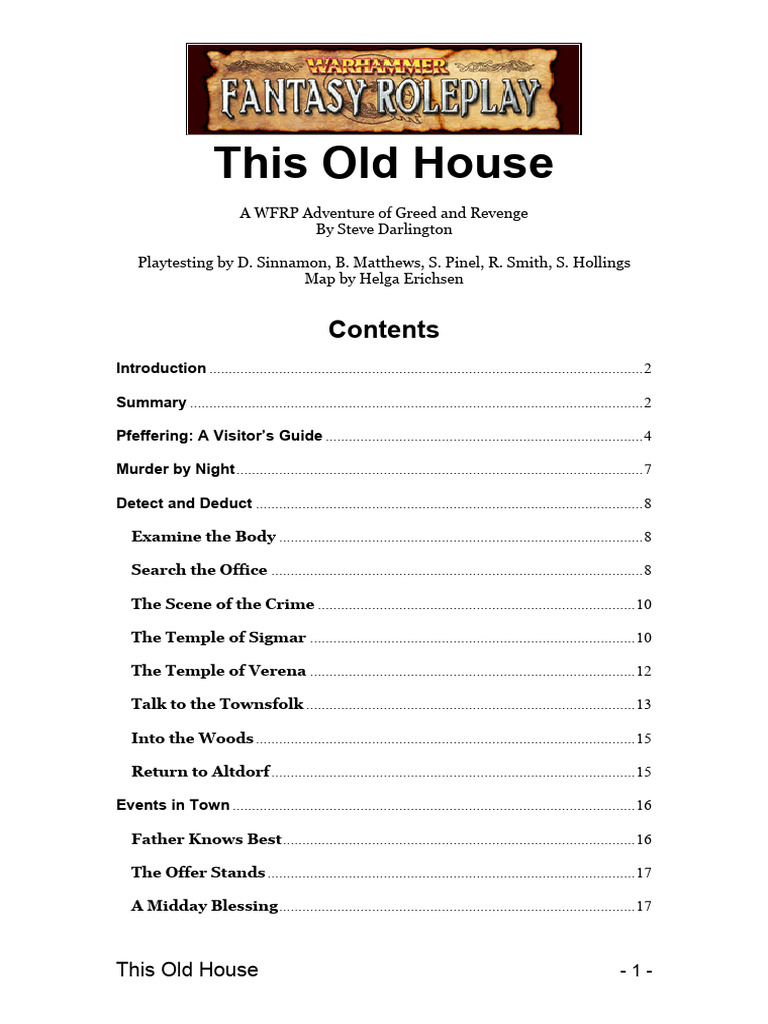 This Old House | PDF