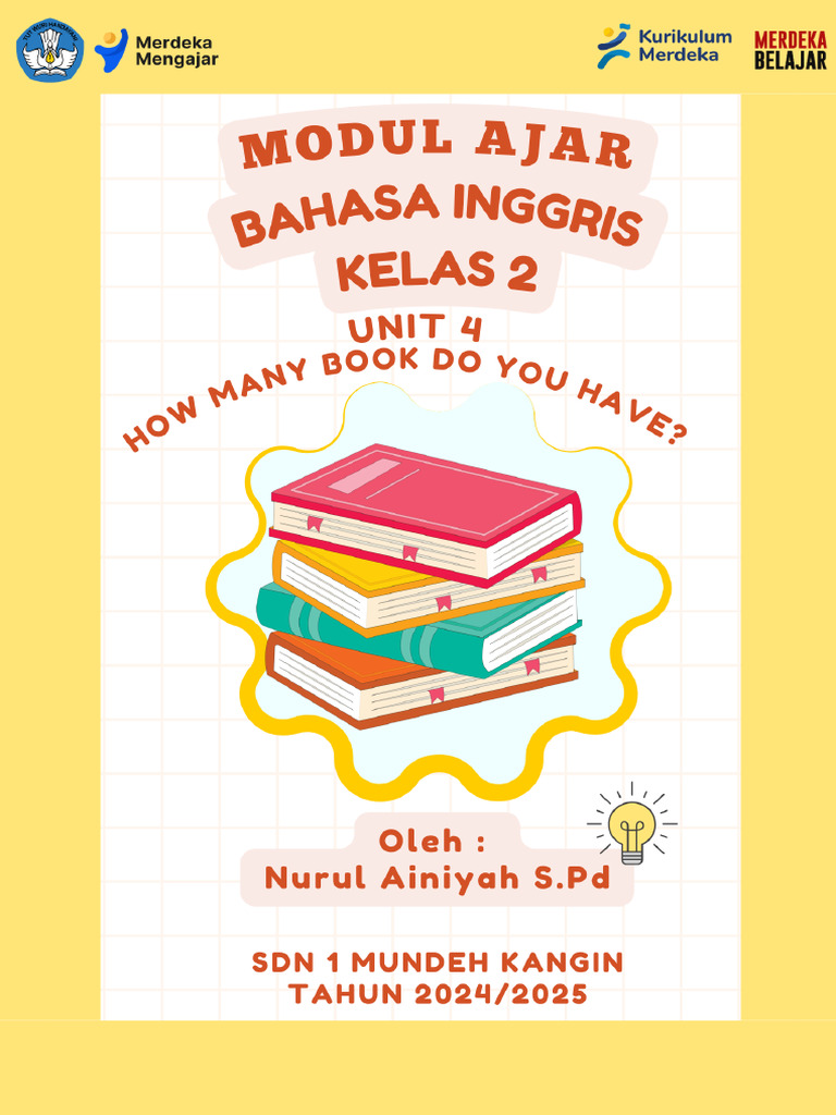 Modul - KLS 2 - B Inggris - Unit 4 | PDF