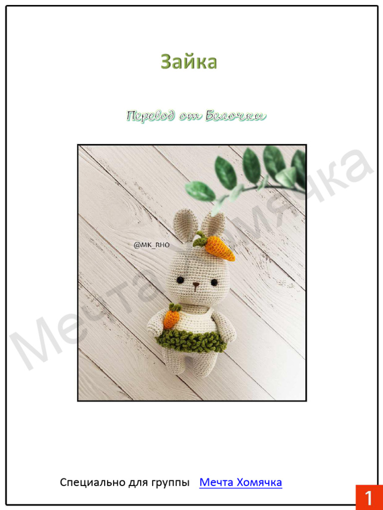 Zayka S Morkovkami | PDF