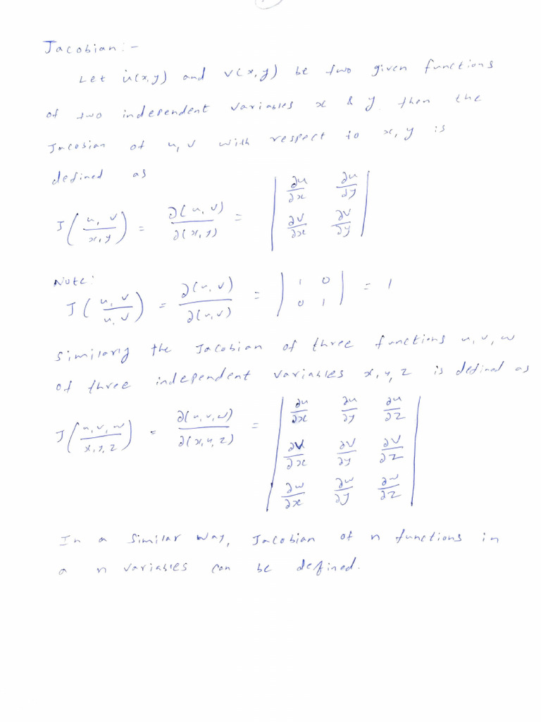2 6 Jacobian | PDF
