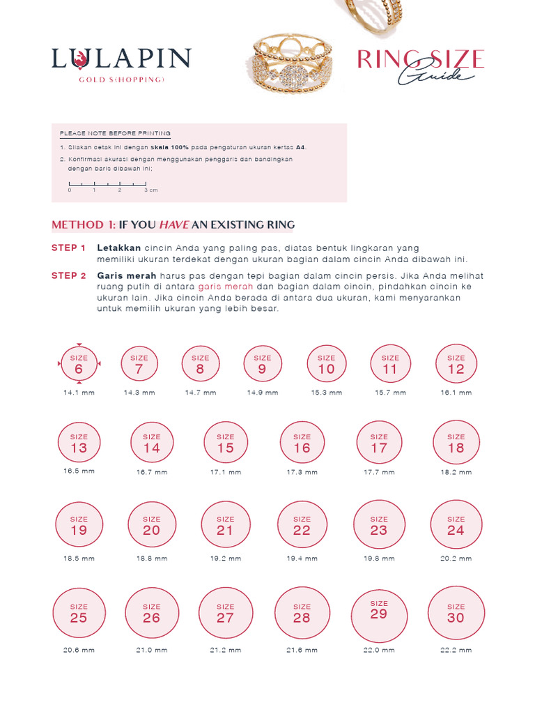 LULAPIN Web Size Guide 221105 Update | PDF