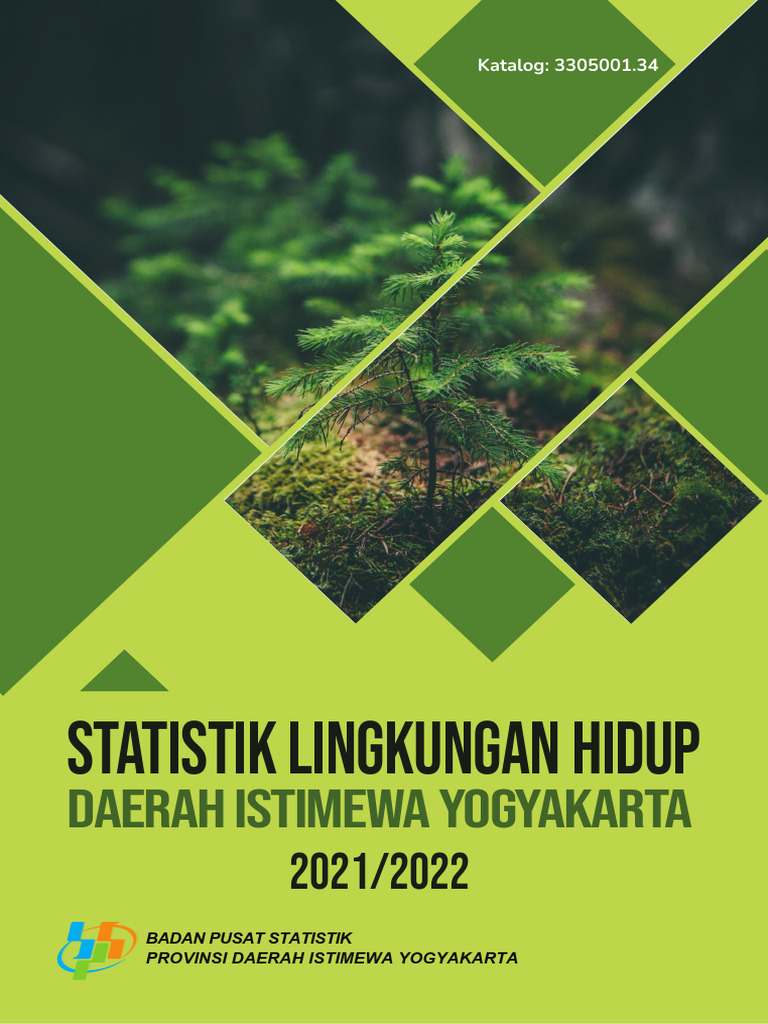Statistik Lingkungan Hidup Daerah Istimewa Yogyakarta 2021 - 2022 | PDF