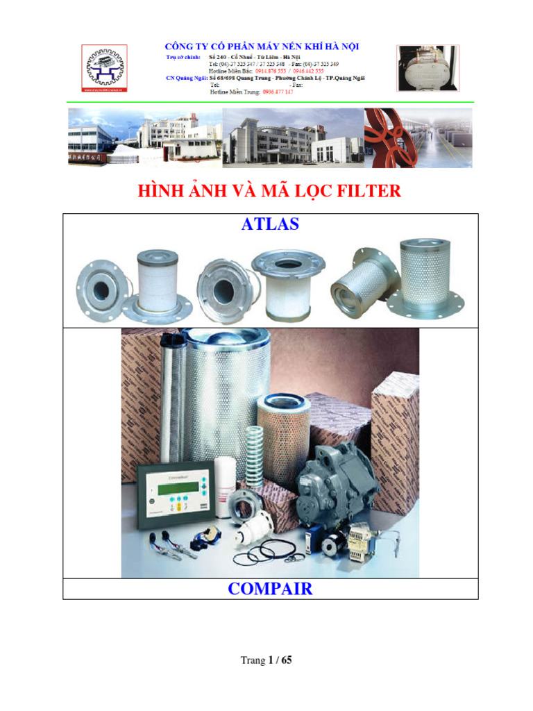Air Compressor Filters Part Number | PDF | Laboratory Equipment | Liquids