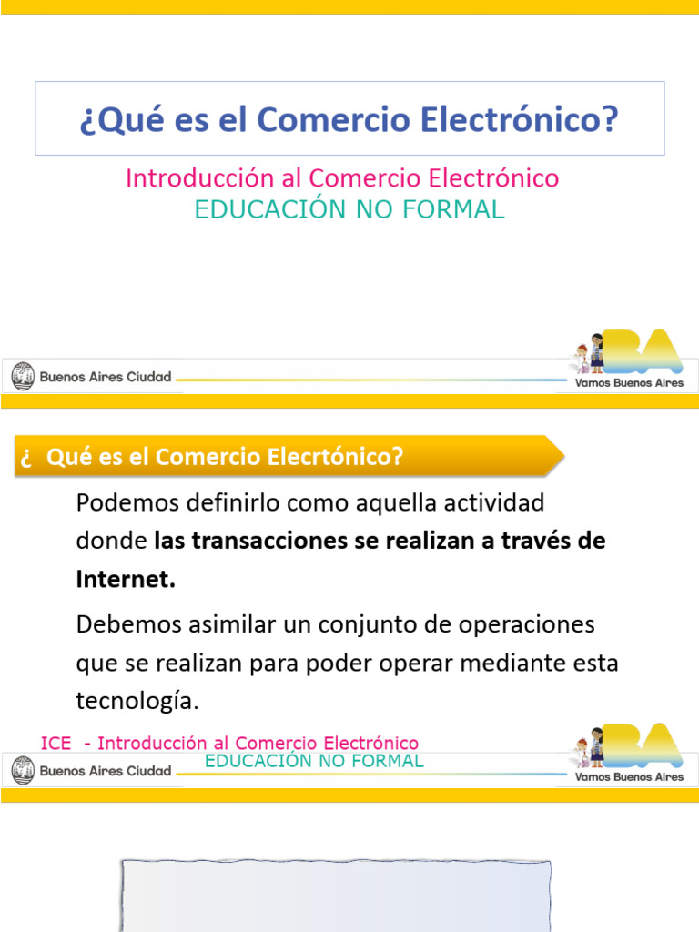 Comercio Electrónico - PDF Clase1 | PDF