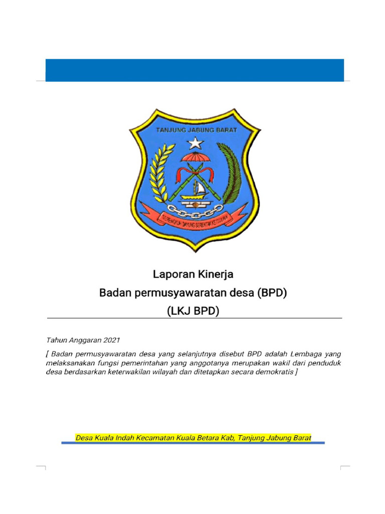 LKJ BPD 2021 | PDF