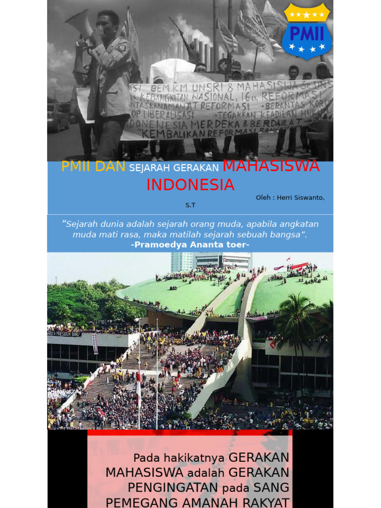 PMII Dan Gerakan Mahasiswa | PDF
