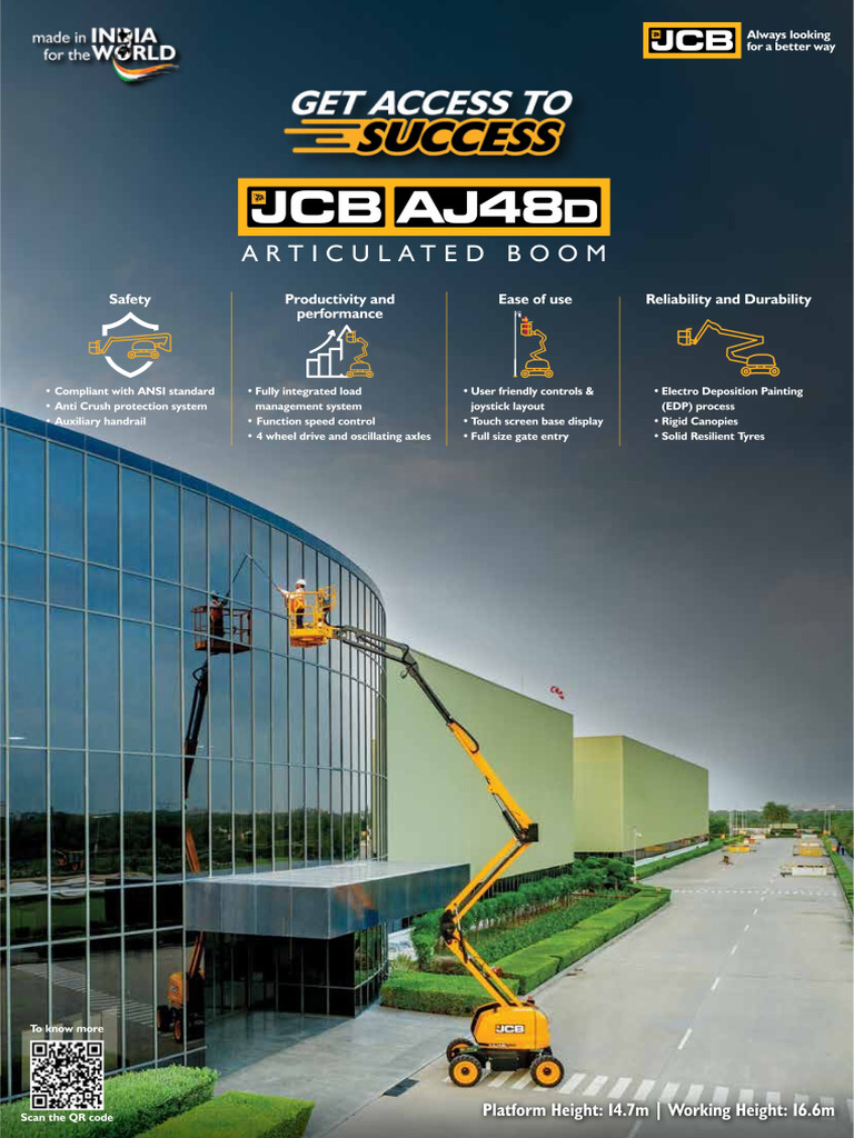 JCB Articulated Boom | PDF