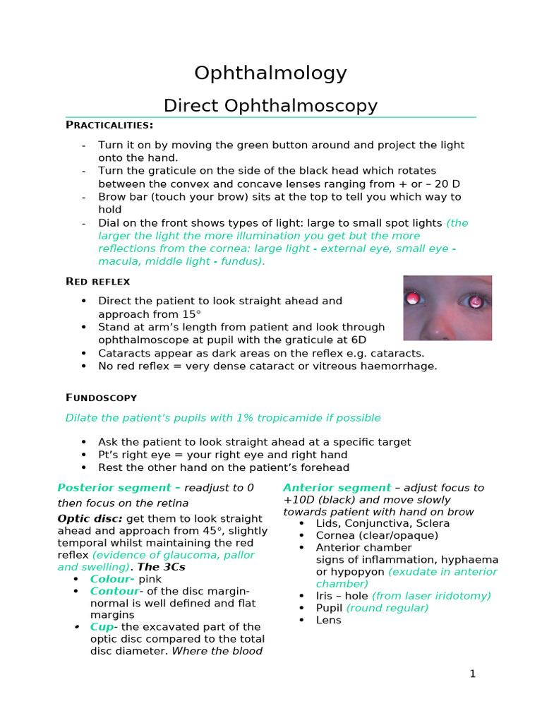 Ophthalmology | PDF