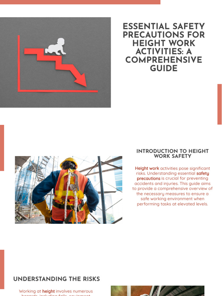 Slidesgo Essential Safety Precautions For Height Work Activities A ... Slidesgo Essential Safety Precautions For Height Work Activities A ...