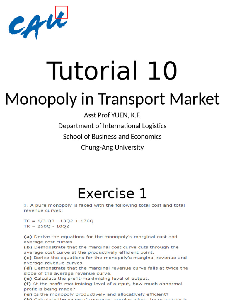 Tutorial 10 | PDF