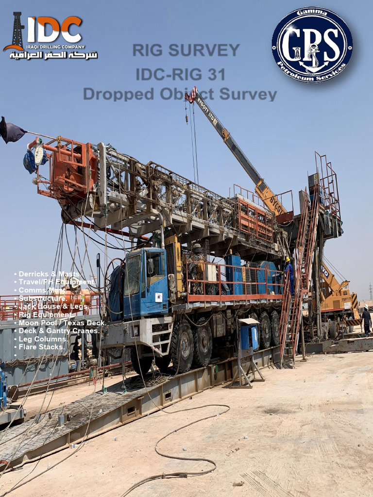 Summary Report DROPS Rig Down (IDC-31) | PDF