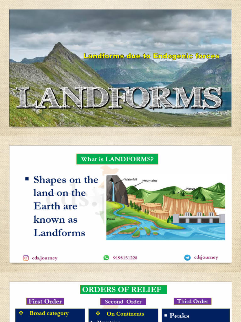 Ground Water Landform+ Sightseeing Free Me | PDF