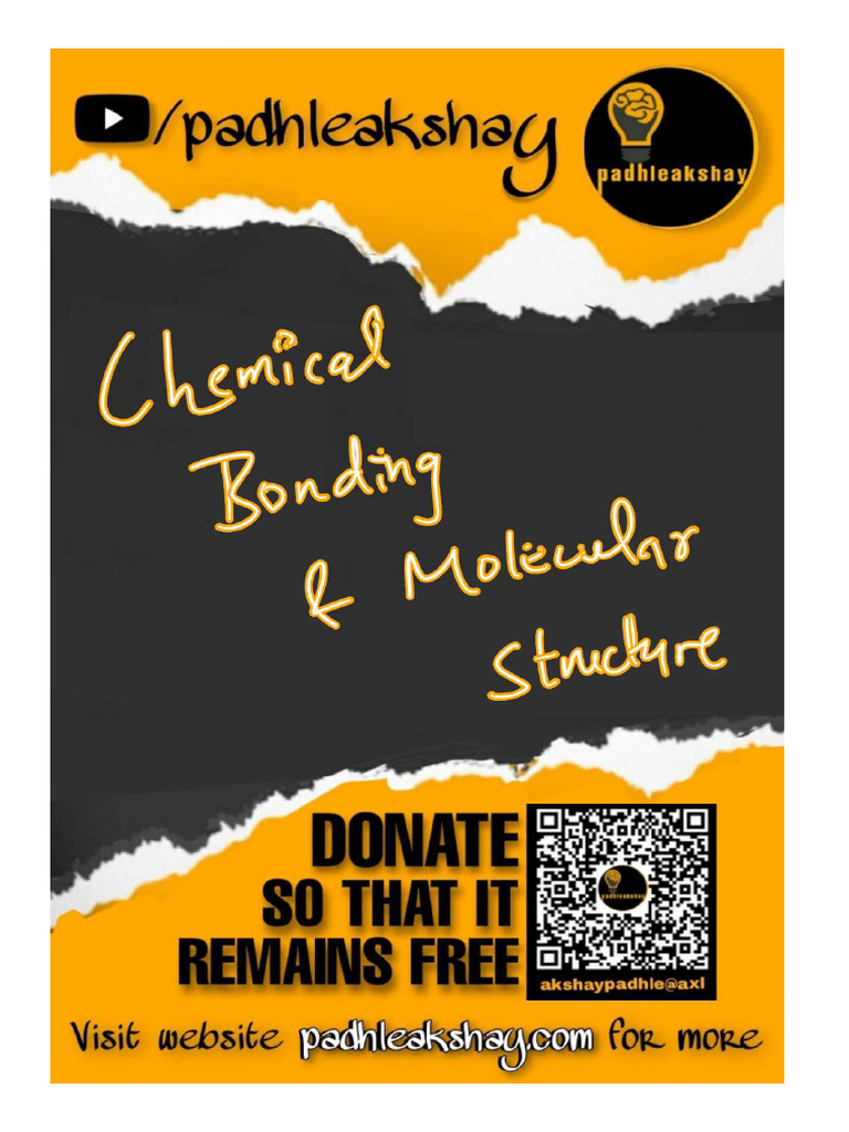 Chapter 4 Chemical Bonding and Molecular Structure - Compressed | PDF