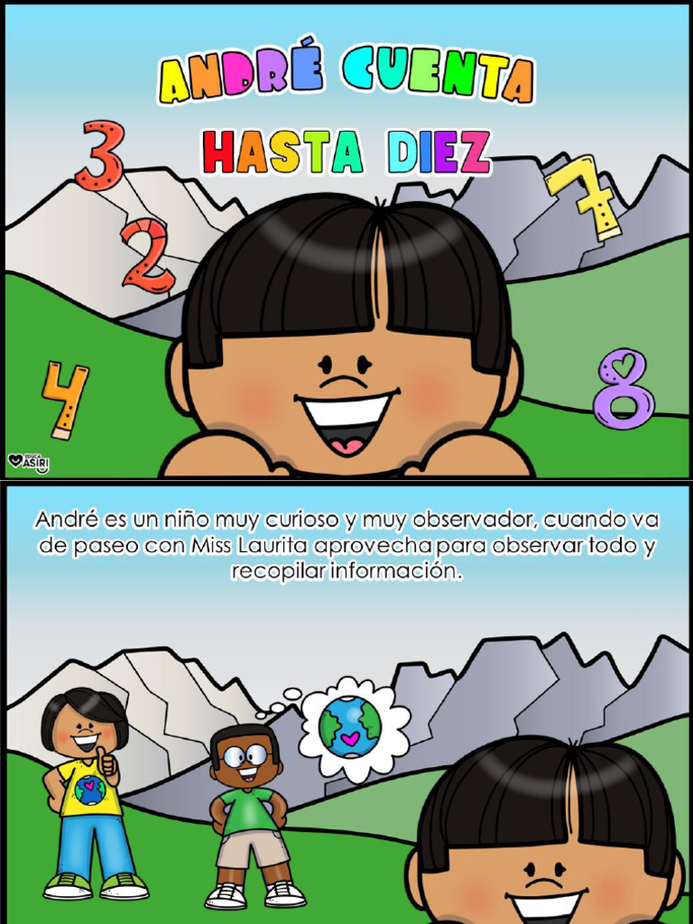 Cuento André Cuenta Hasta 10 | PDF