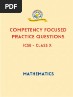 ICSE Class 10 Competency Based Questions Computer Applications 2025 ...