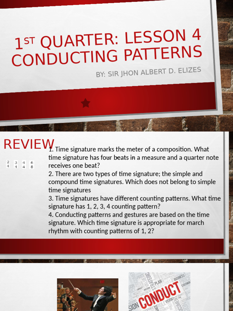 Conducting Patterns | PDF