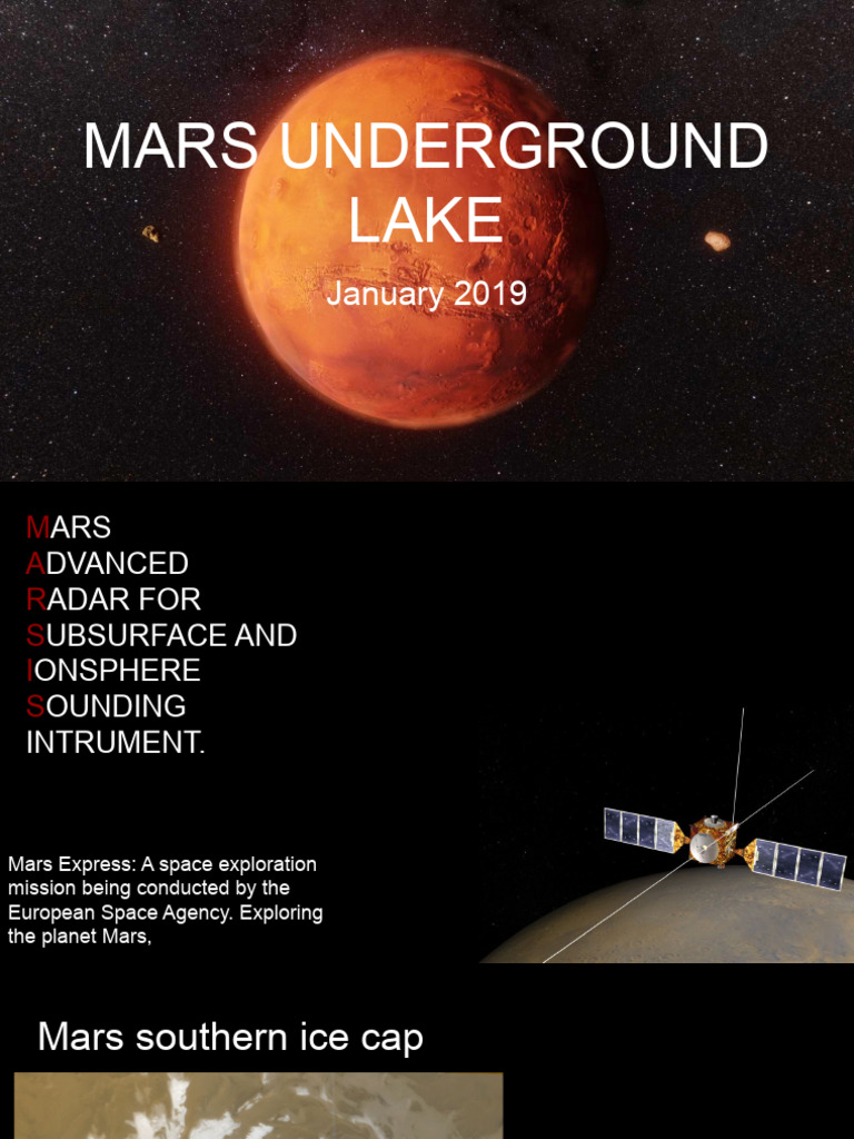 Mars underground lake | PDF
