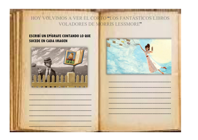 Para Volver A Ver - Los Fantasticos Libros Voladores de Morris Lessmore ...