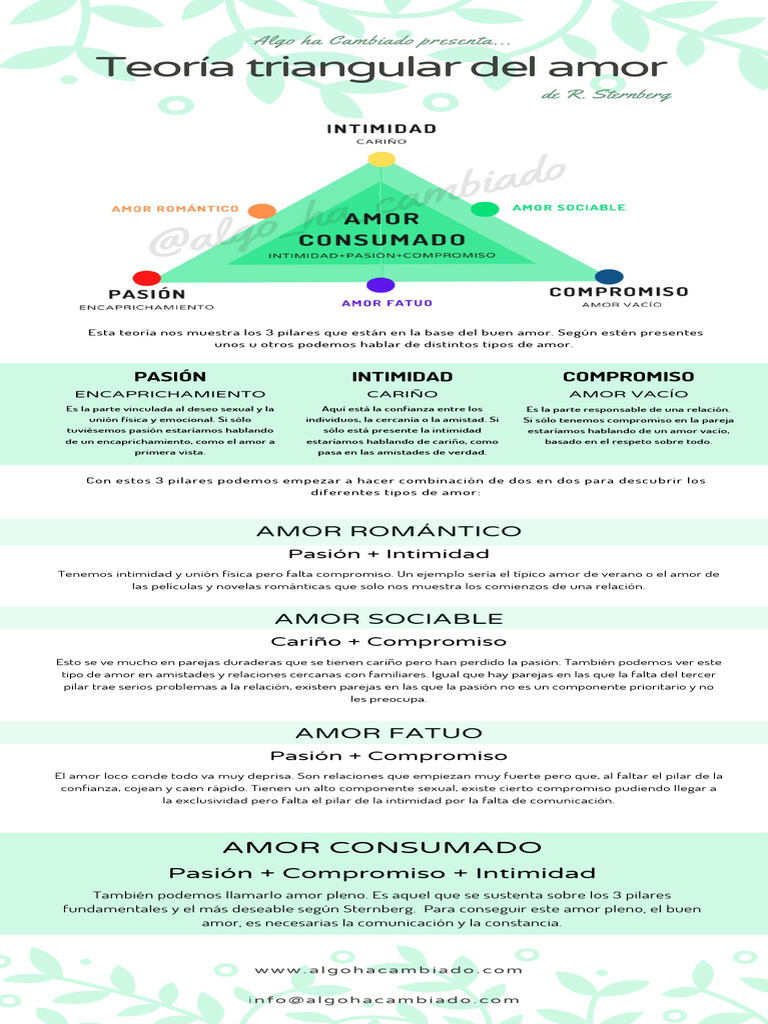 Infografia Triangulo Del Amor | PDF