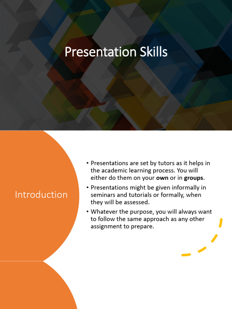 Presentation Skills | PDF