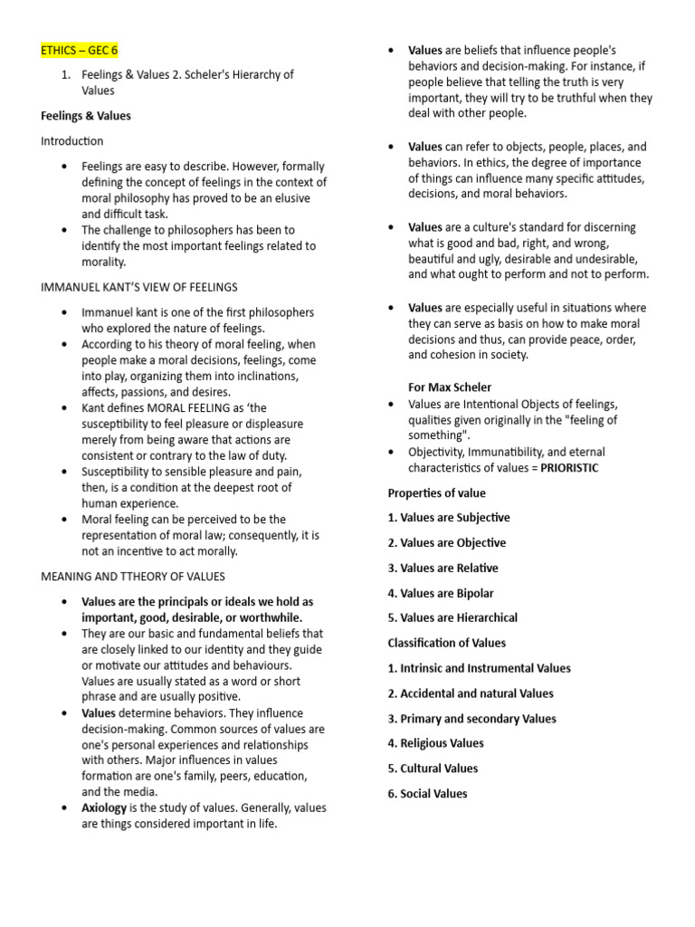 ETHICS Midterm | PDF