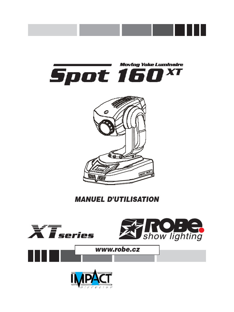 Robe Spot 160XT | PDF
