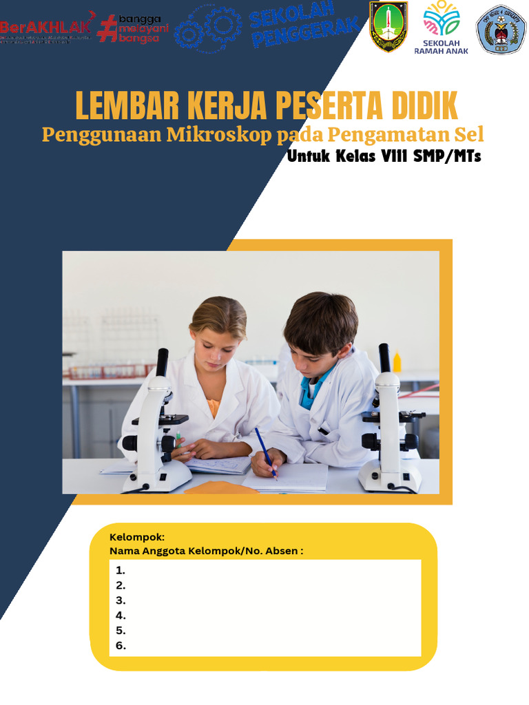 LKPD Mikroskop Dan Sel - 20240824 - 201441 - 0000 | PDF