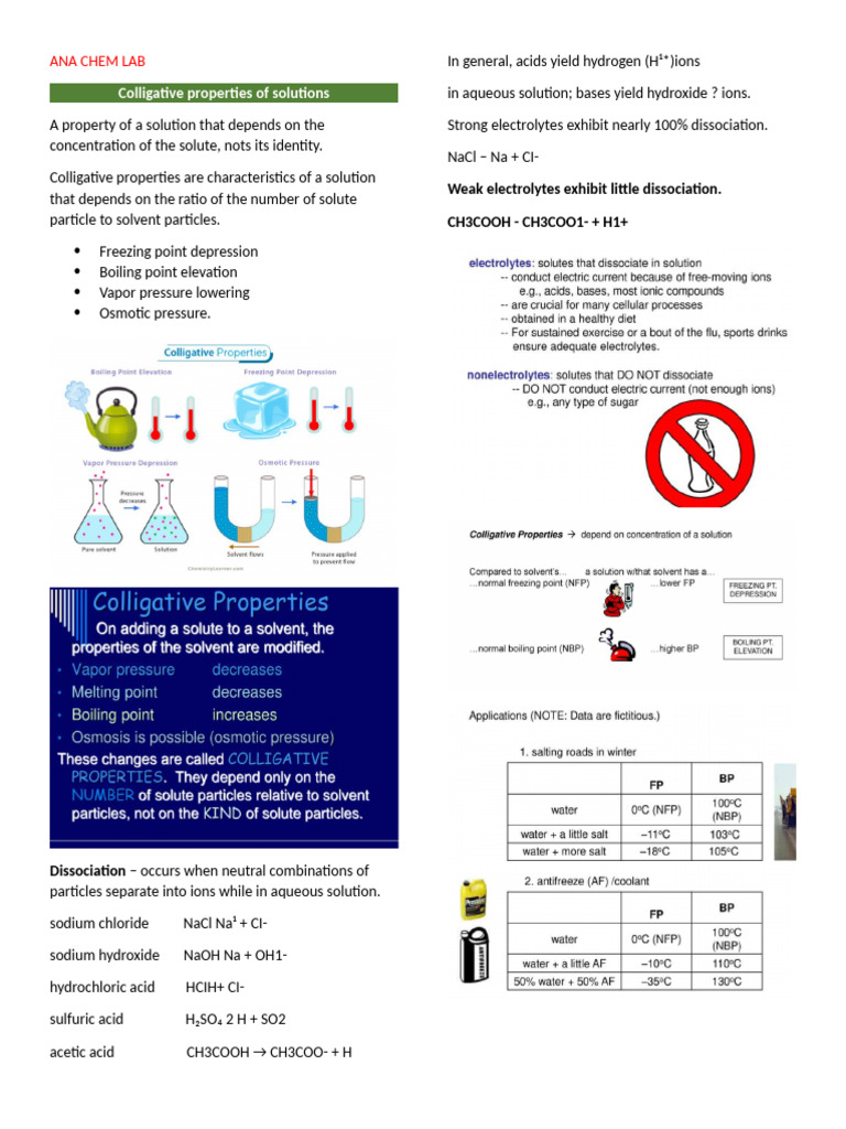 ANA CHEM LAB and LEC FINALS | PDF