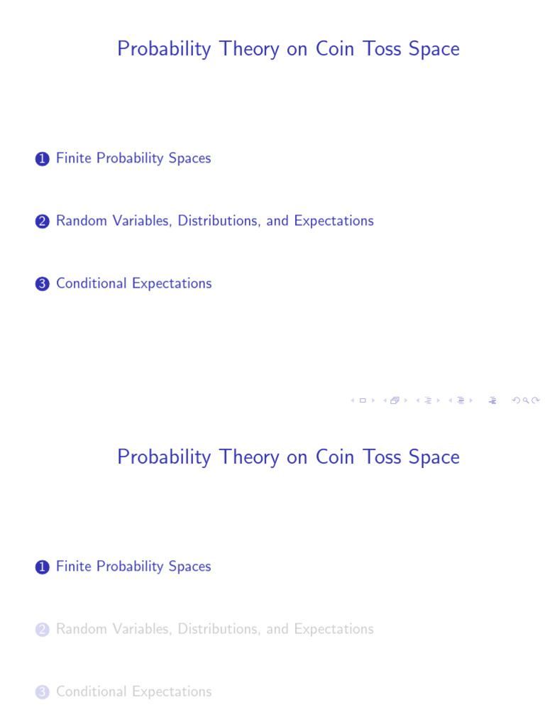 Coin Toss | PDF