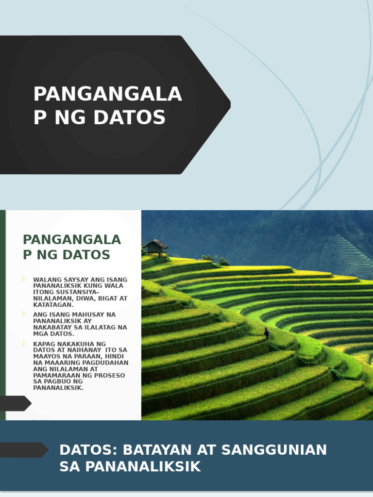 Pangangalap NG Datos | PDF
