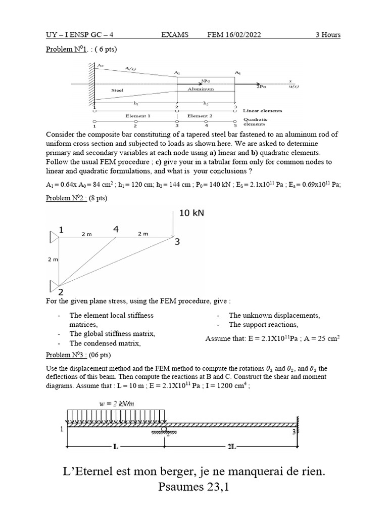Epreuve MEF 2022 | PDF