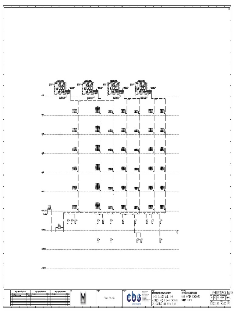 h300 Cold Water Schematic Sheet 1 of 2 | PDF