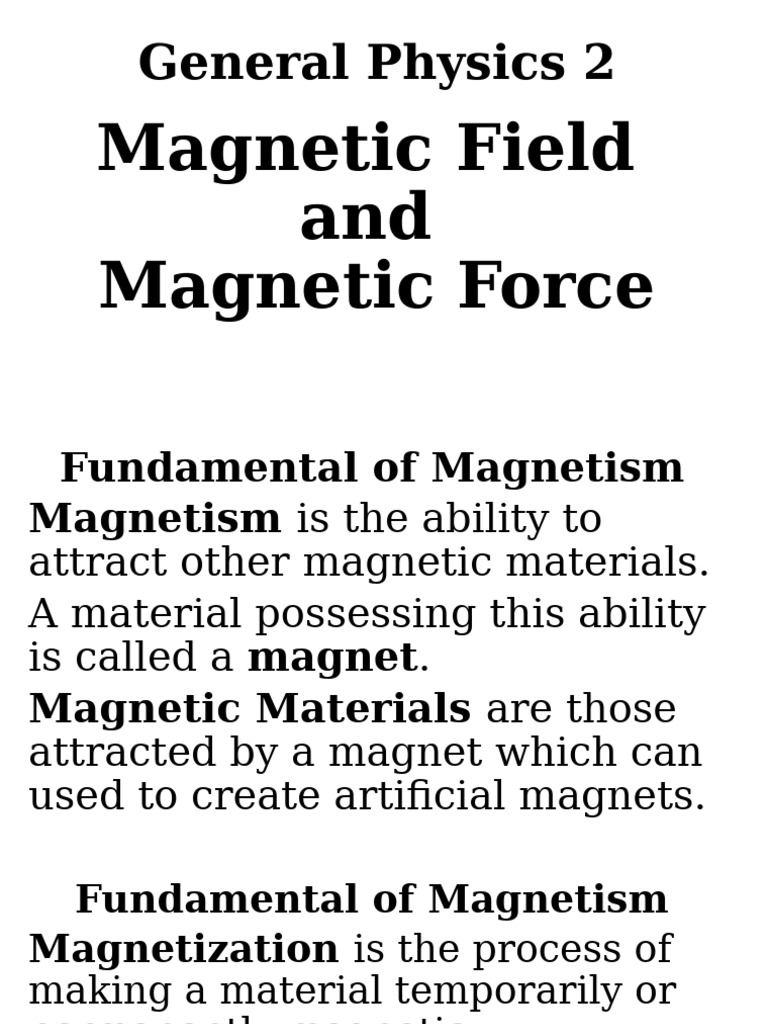 Gen Physics 2 - 6 | PDF