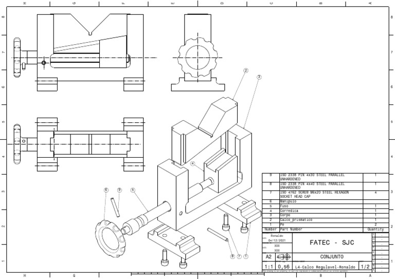L5 Calco Regulavel - Ronaldo - Conjunto | PDF
