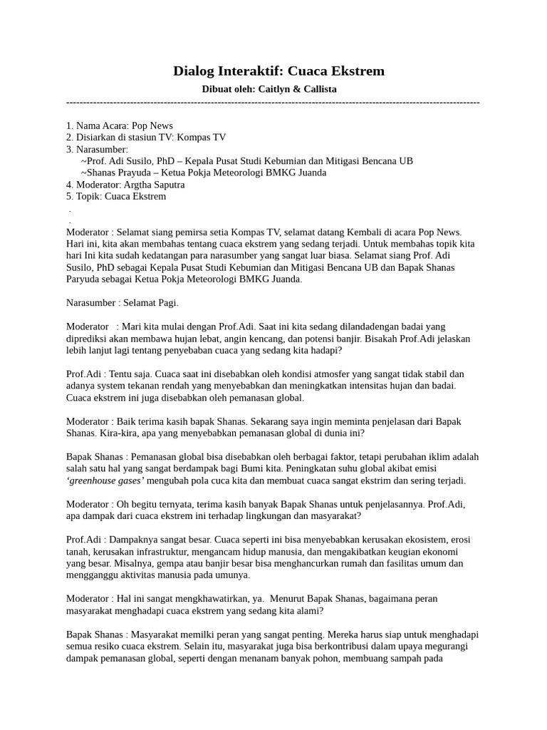 Dialog Interaktif | PDF