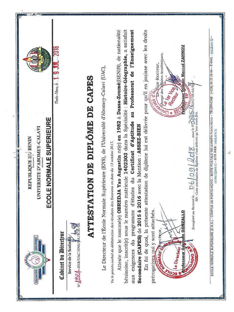 Diplôme Capes | PDF