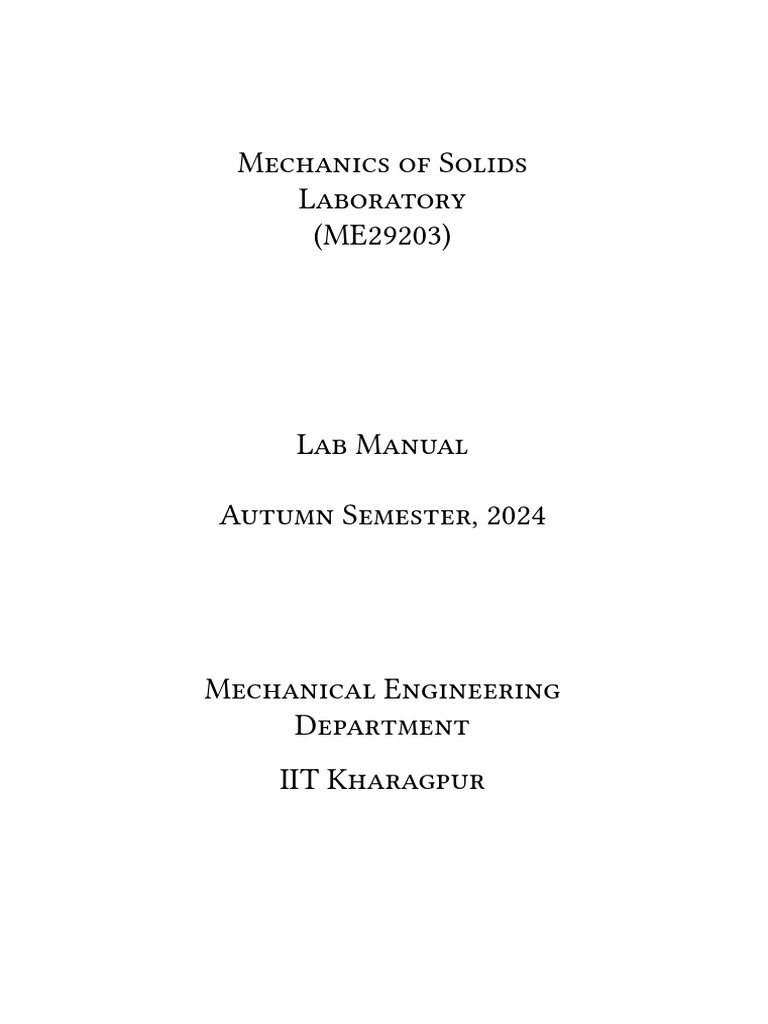 MoS LabManual | PDF
