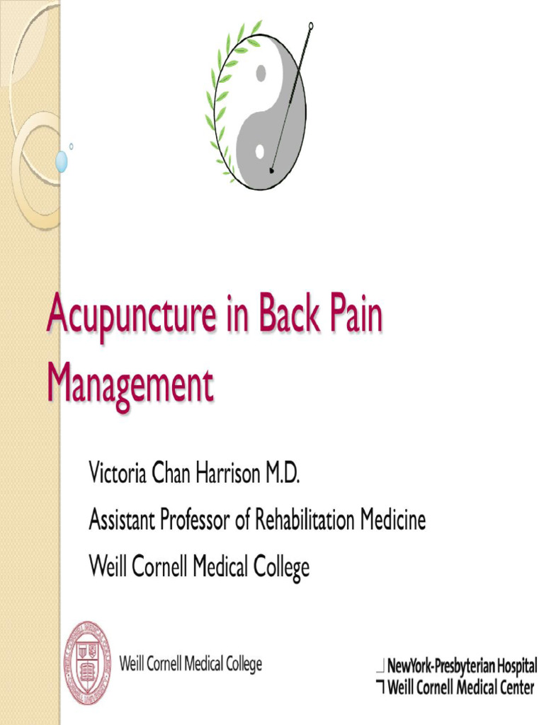 Acupuncture and Musculoskel | PDF