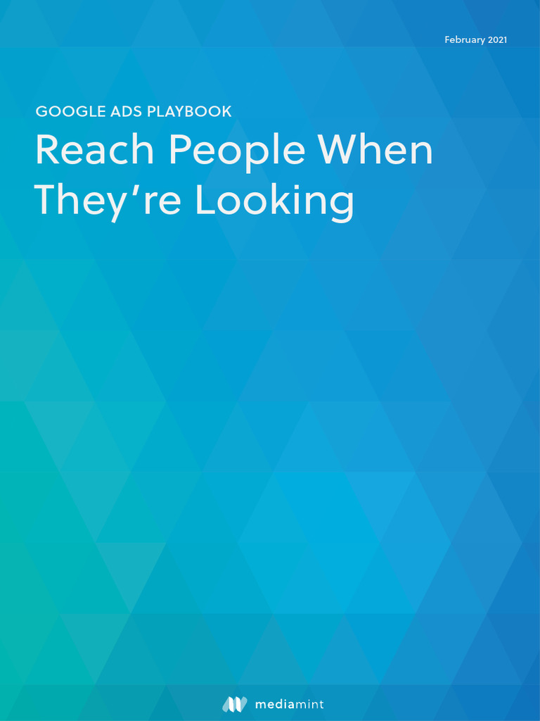 Google Ads Playbook 7.20.21 Resize | PDF