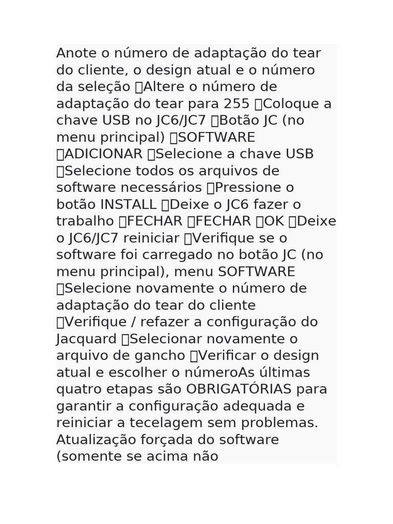 Update jc6 | PDF