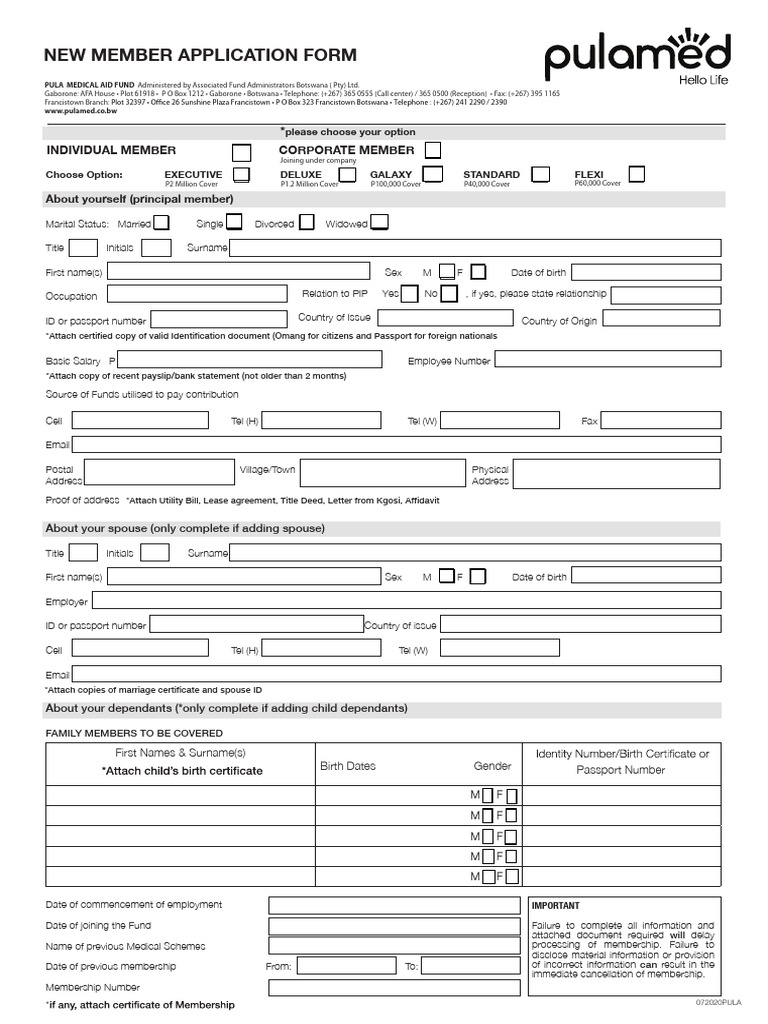 PULA MED New Members (FINAL) 3 8 | PDF