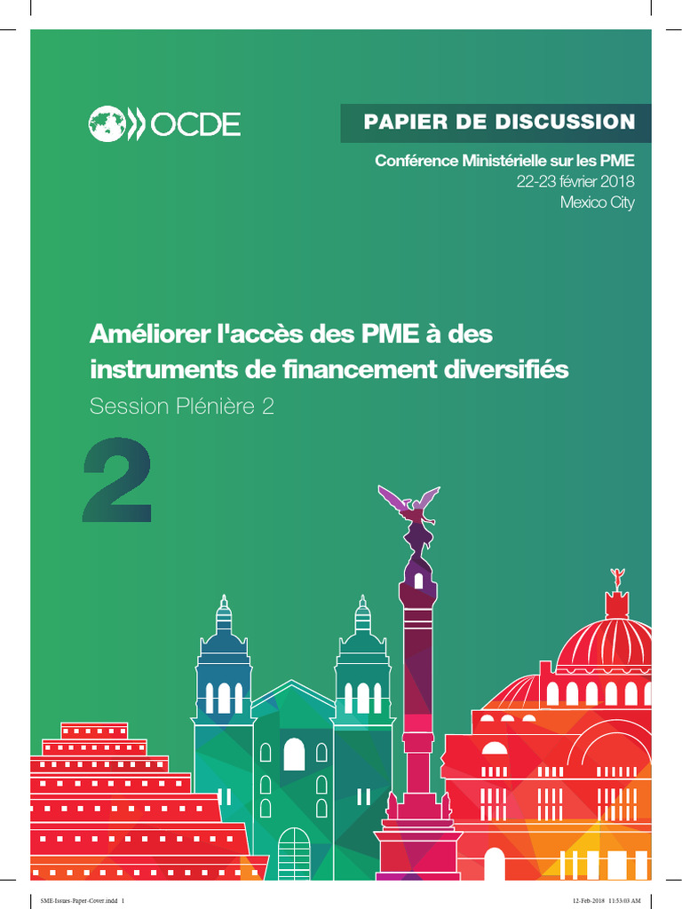 Améliorer L'accès Des PME À Des Instruments de Financement Diversifies ...