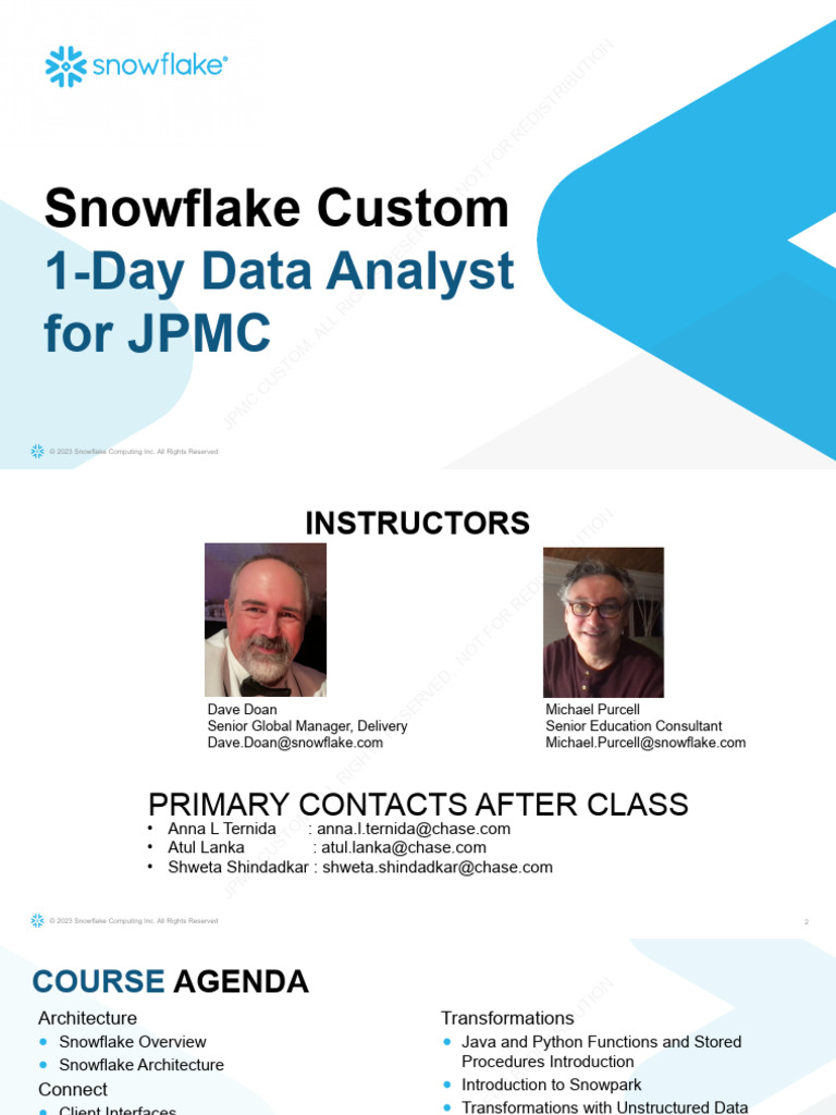 Custom JPMC 1day Da Slides | PDF