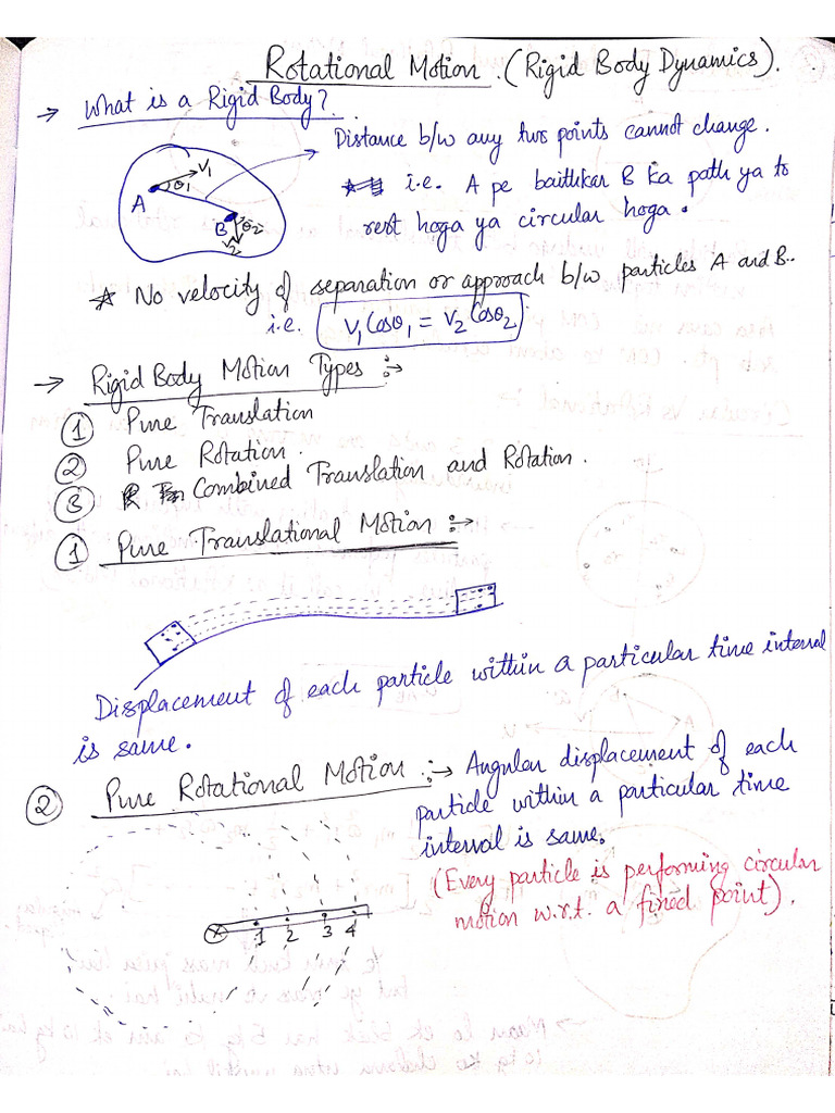 Rotational Mechanics | PDF