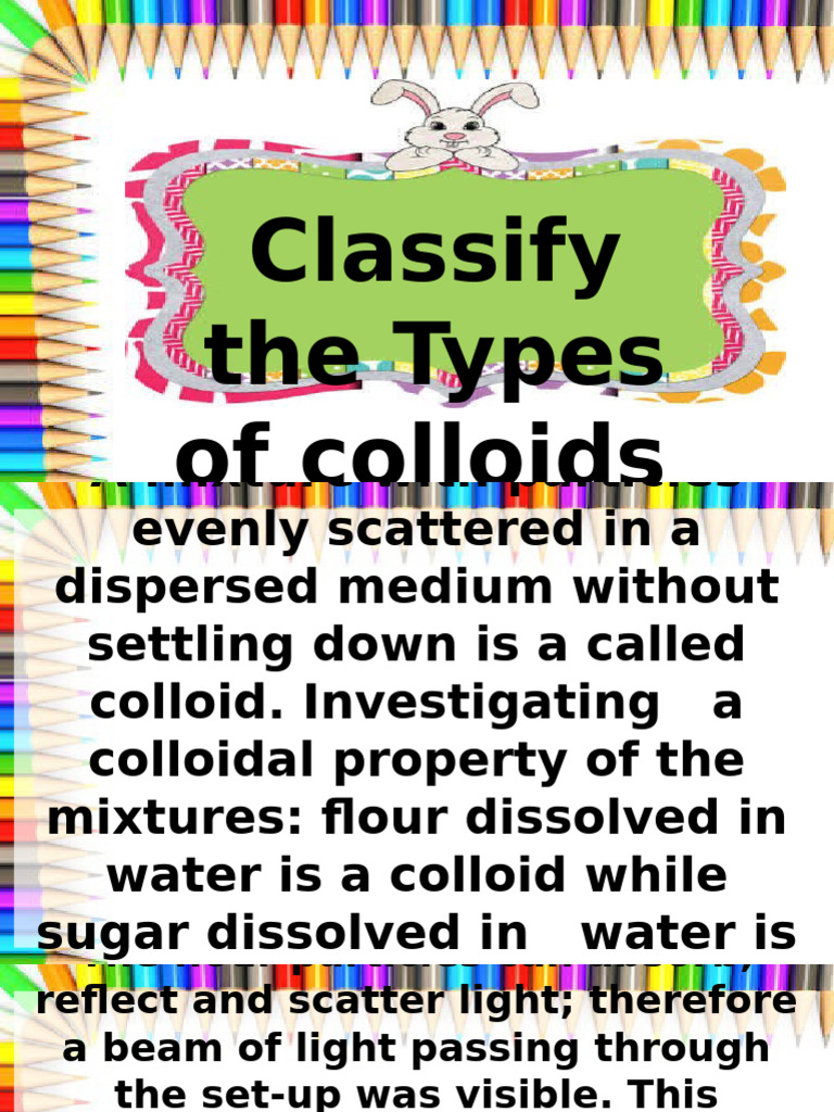 Colloid | PDF