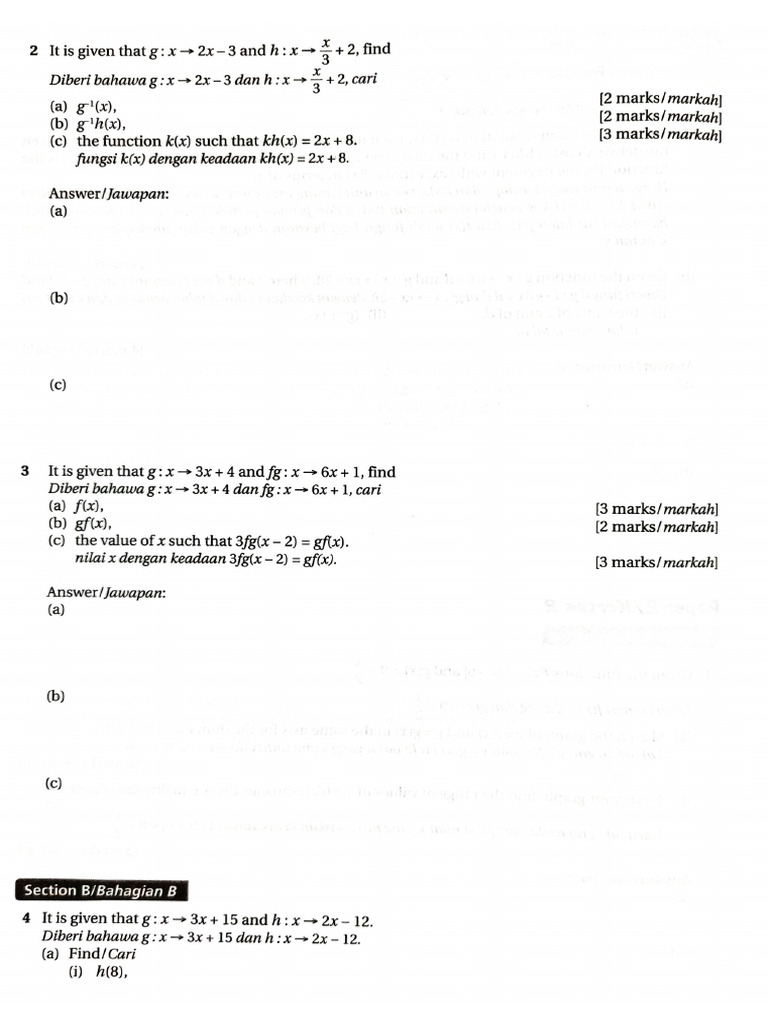Form 4 - Add Math Chapter | PDF
