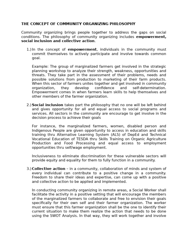 Concept of CO Philosophy | PDF