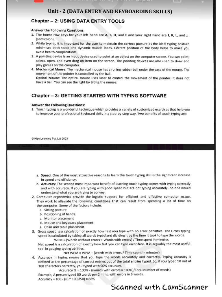 Ix It Unit 2, 3 (Part B) | PDF